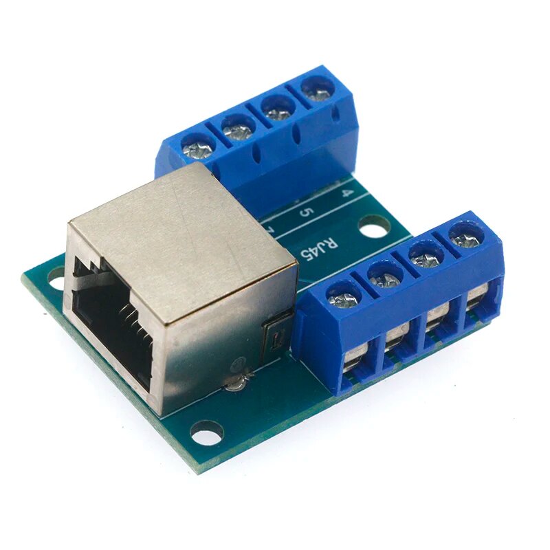 Модуль RJ-45 с клеммами, Цвет: B