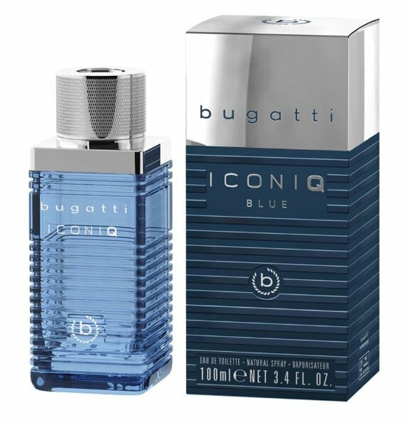 Bugatti Туалетная вода BUGATTI ICONIQ BLUE фужерно-акватический аромат 100 мл