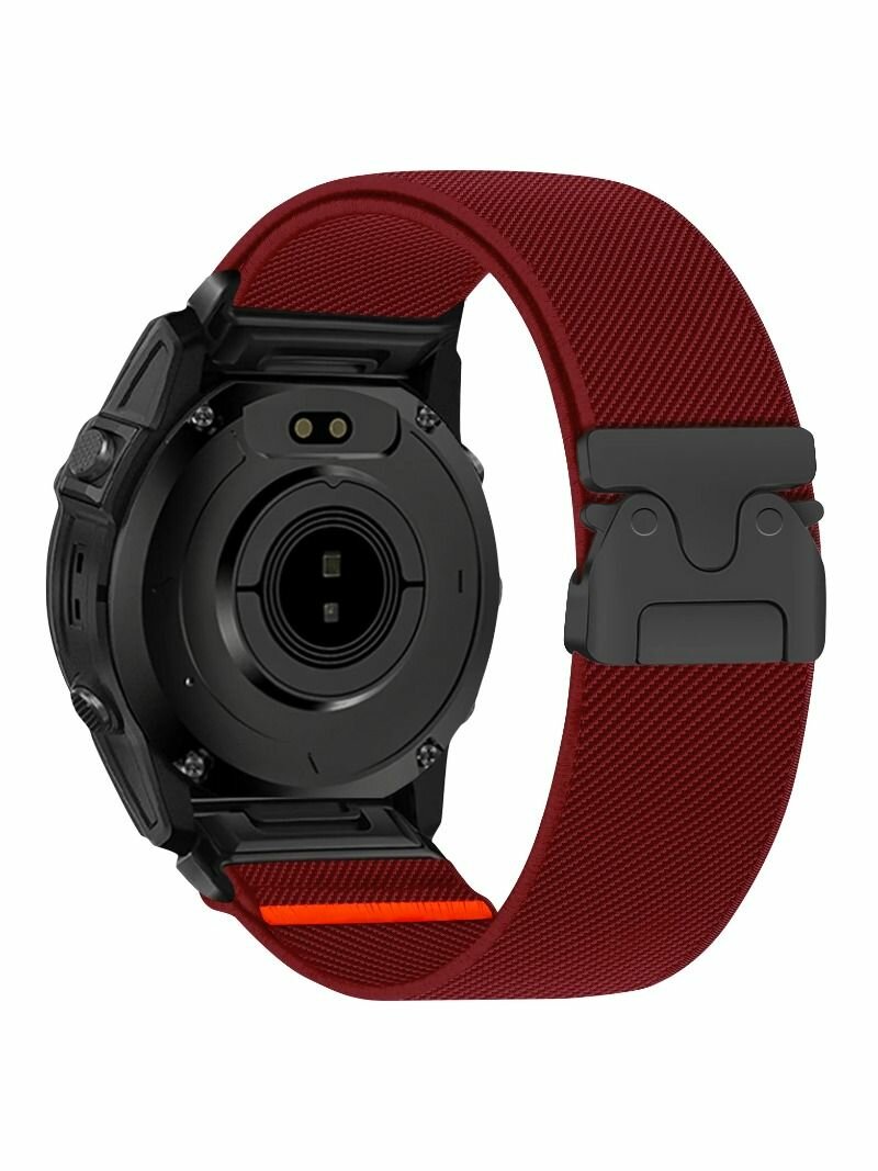 QuickFit 22 мм 26 мм тканая нейлоновая лента для браслета Garmin Fenix 8 47 мм 51 мм 7 7X