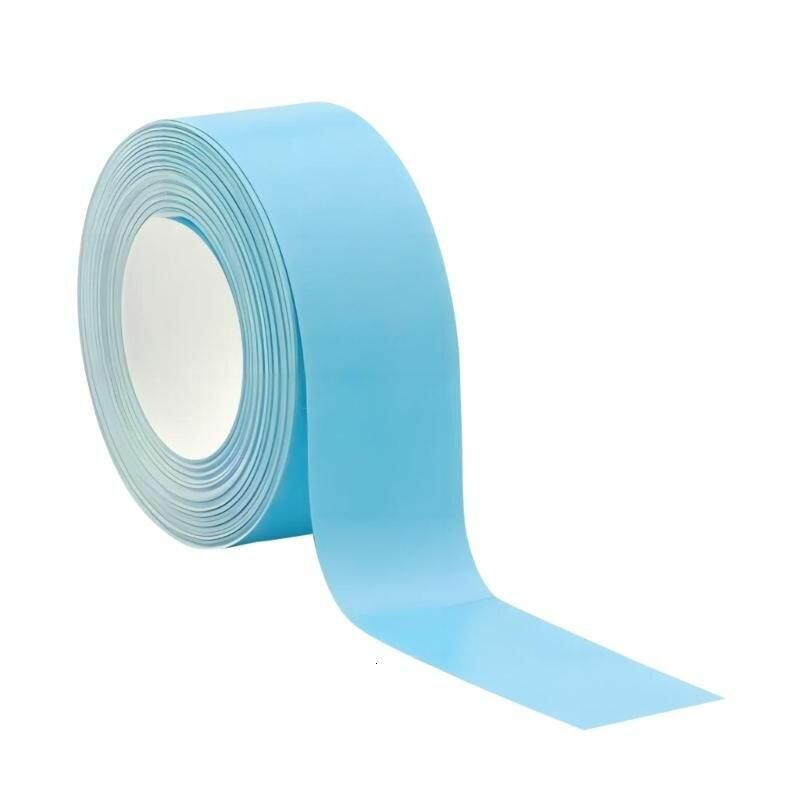 P12 Принтер для этикеток без чернил, мини-термопринтер, водонепроницаемые клейкие наклейки, - небесно- голубая бумага для этикеток