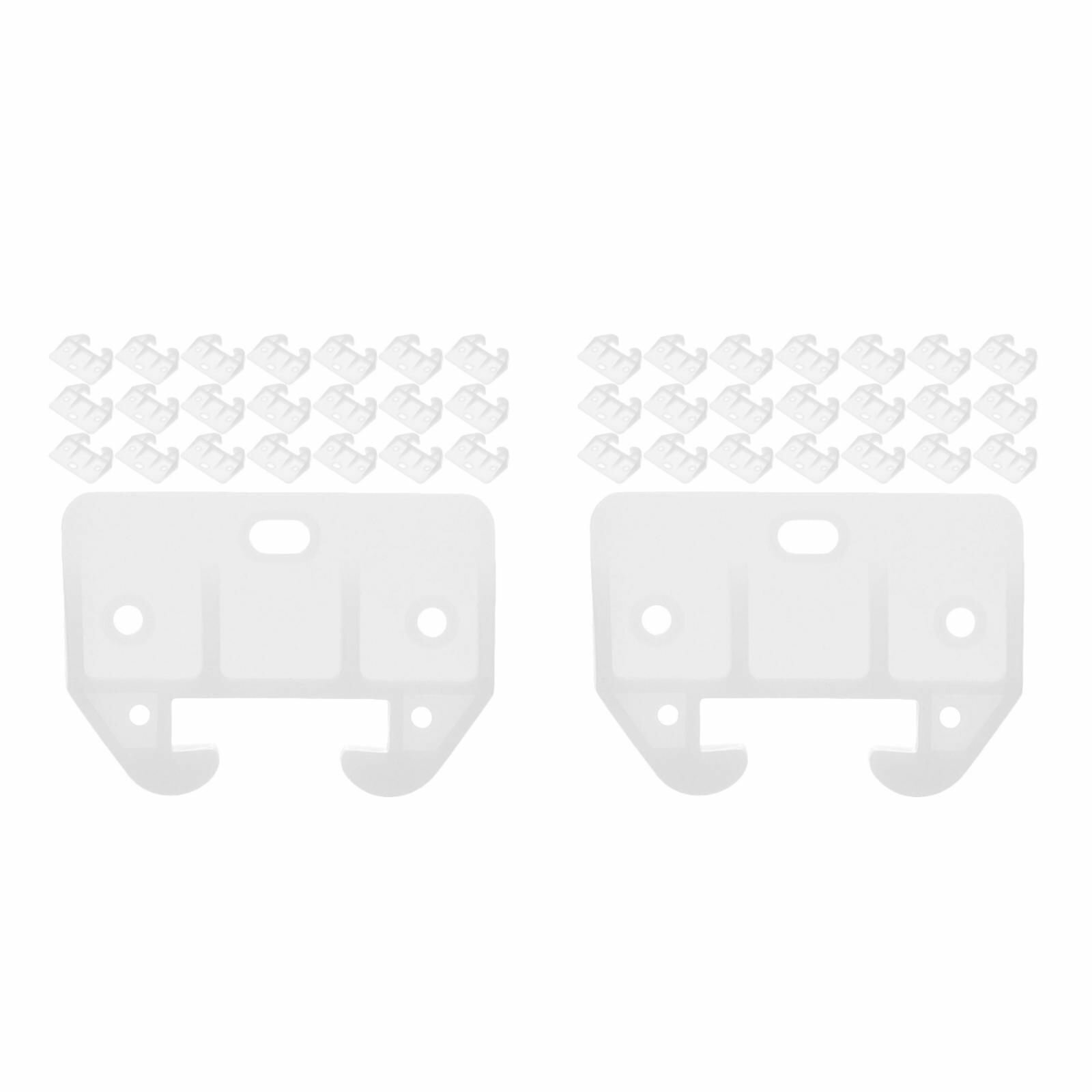 Пластиковые направляющие для направляющих выдвижных ящиков мебели в наборе 50 штук