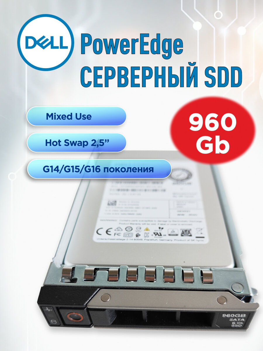 960 ГБ Внутренний SSD-диск Dell