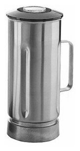 Колба для блендера 7010104, металл, 2л, D=13, H=28.5см, металлич. (Hamilton Beach)