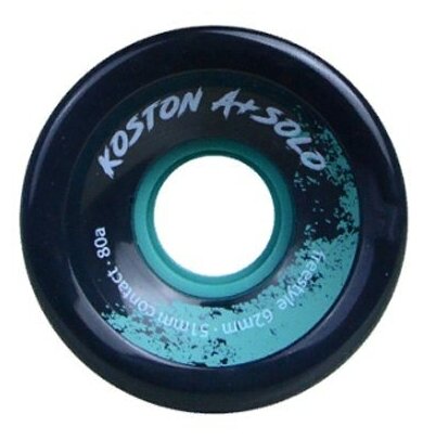 Лонгборд колеса Koston WH-019-2 Black 62х51мм 80А freestyle