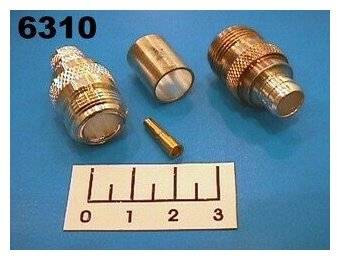 Разъем N гнездо обжимной RG-213 309E