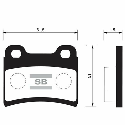 Колодки тормозные дисковые Sangsin SP1064