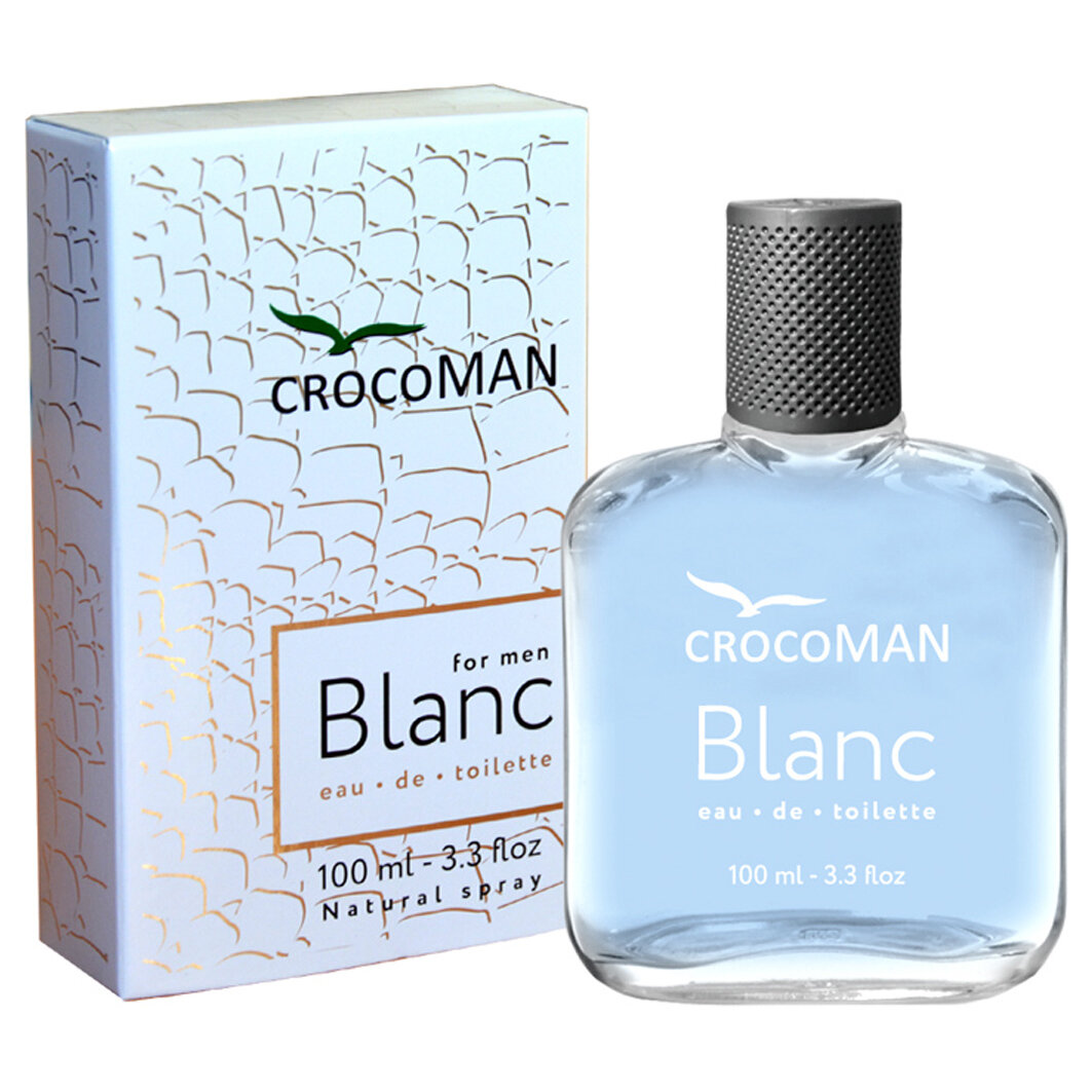 Туалетная вода Red Label "CrocoMAN Blanc", мужская, древесная, фужерная, 100 мл
