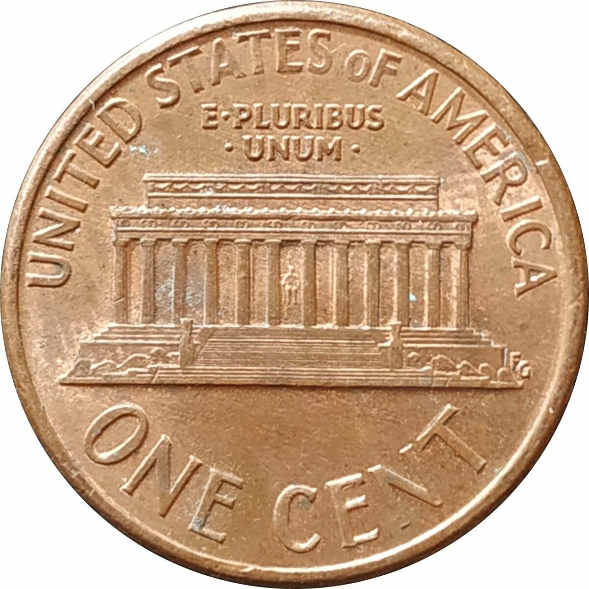 1 цент 1993 США D из оборота