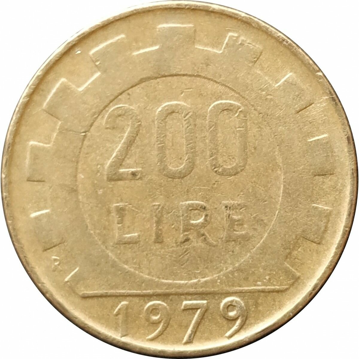 200 лир 1979 Италия из оборота