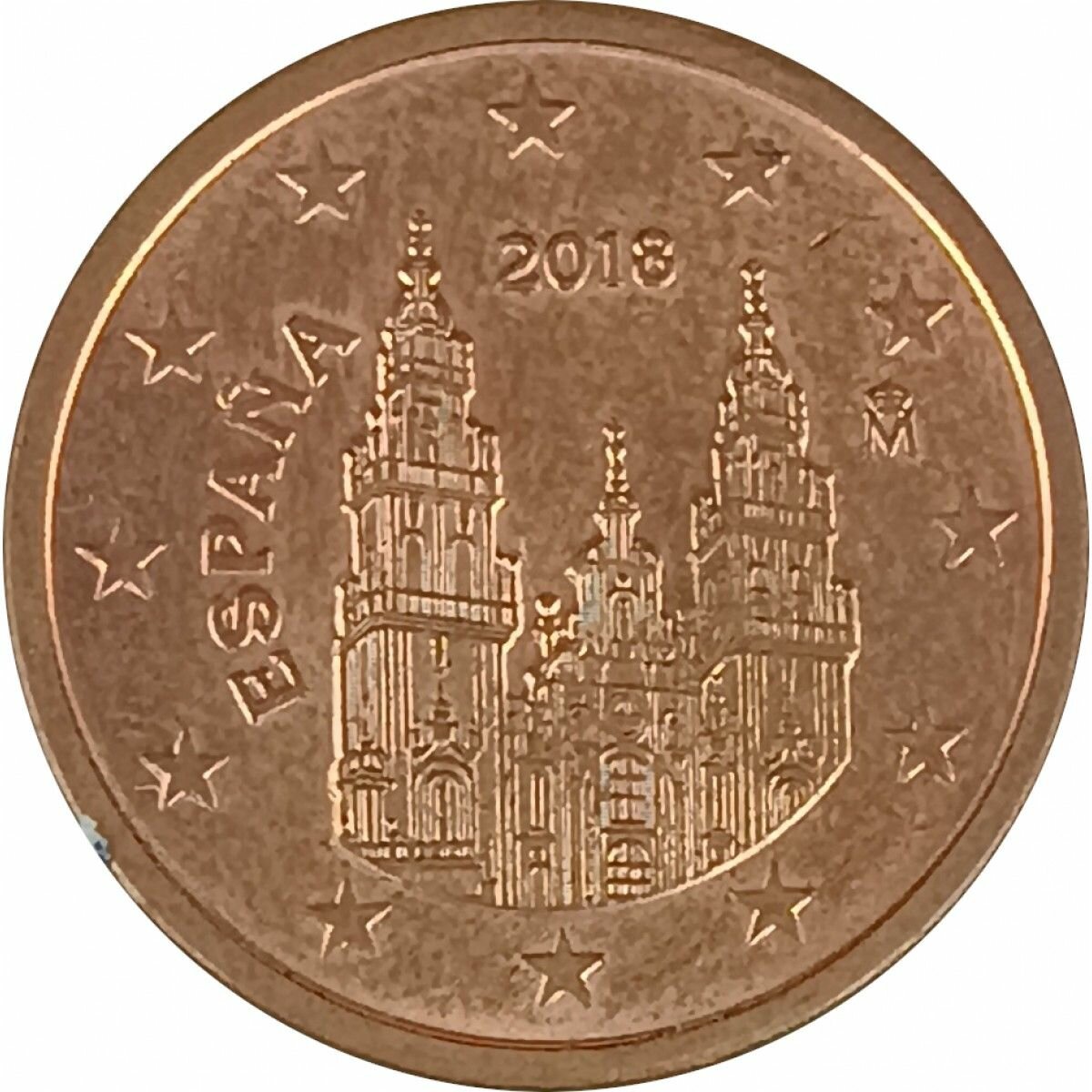 5 евроцентов 2013 Испания из оборота