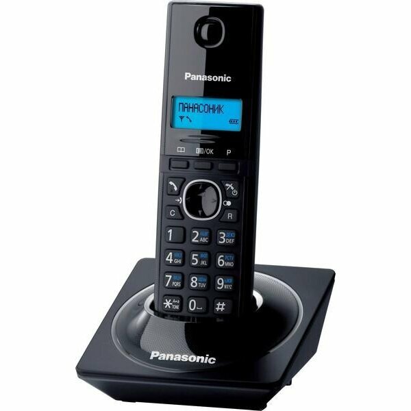Радиотелефон Panasonic KX-TG1711RUB чёрный