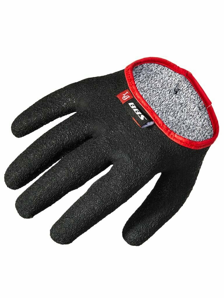 Перчатки Lucky John BBS L обрезиненные для захвата рыбы (LJBBS-FGR)