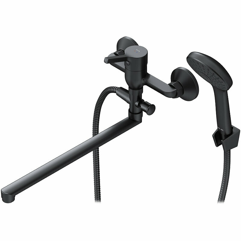 Смеситель для ванны и душа Am.Pm X-Joy S (F85B90122) с душевым набором, черный