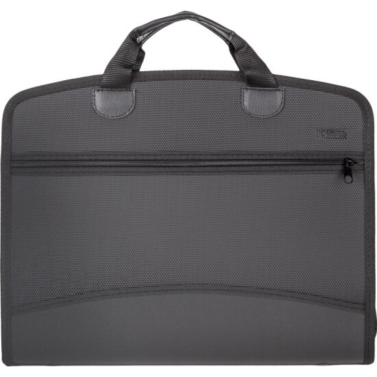 Папка-портфель Комус на 5 отдел. черный,