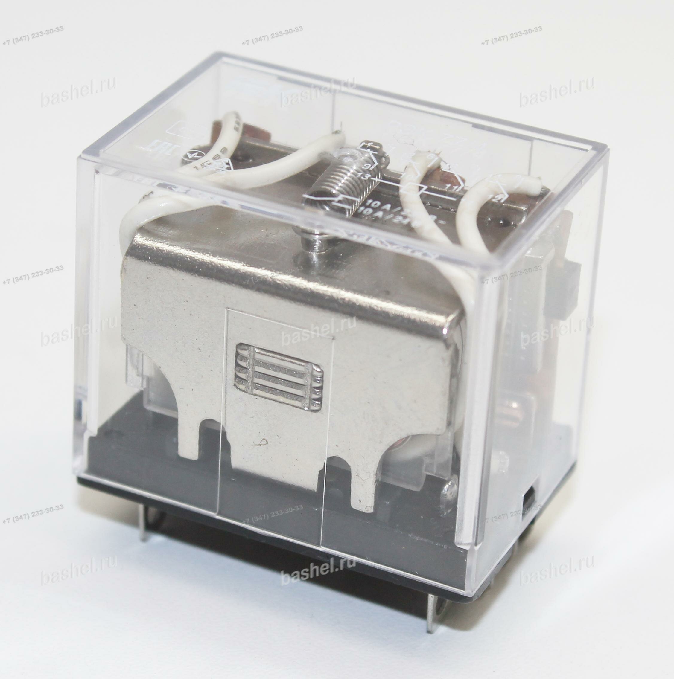 РЭК77/4(LY4) 10А 24В DC IEK, Реле, IEK, (упр:24В/DC, комм: 10A/250В/AC, 4NO/4NC, R-coil:370 Ом)