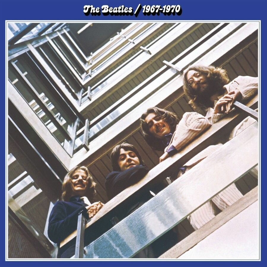 Виниловая пластинка Beatles, The "1967-1970" Blue Album 2023 Edition Lp