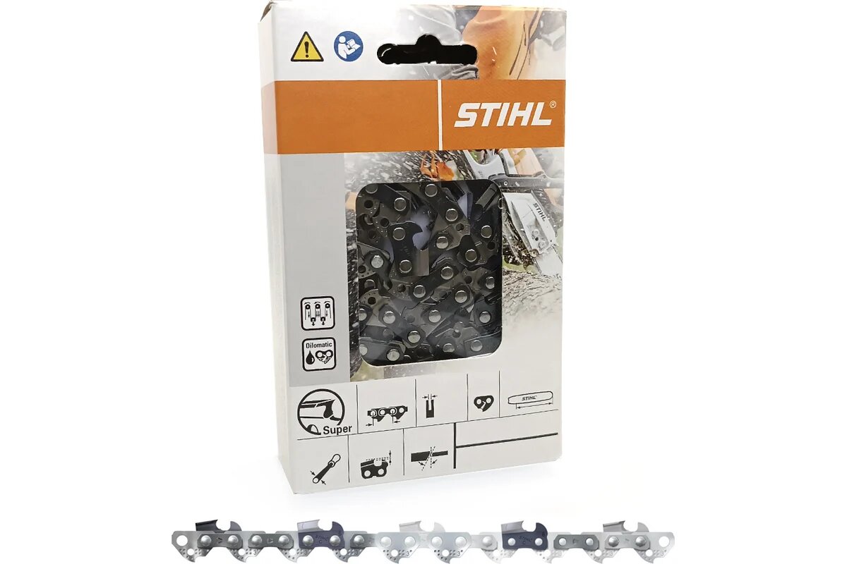 Stihl Picco Super цепь 45 звеньев 63 PS 3617-006-0045 для бензиновой пилы STIHL