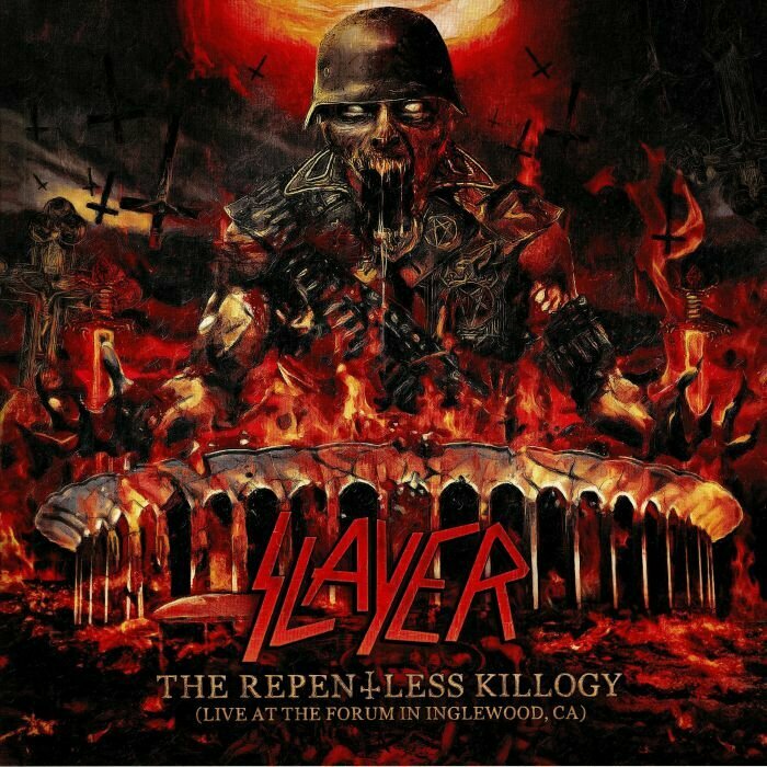 Slayer "Виниловая пластинка Slayer Repentless Killogy - Amber Smoke"