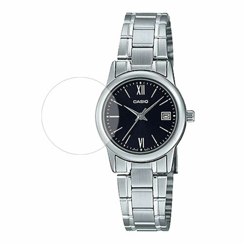 Скрин Мобайл защитный экран для часов Casio LTP-V002D-1B3 из гидрогелевая плёнка прозрачная
