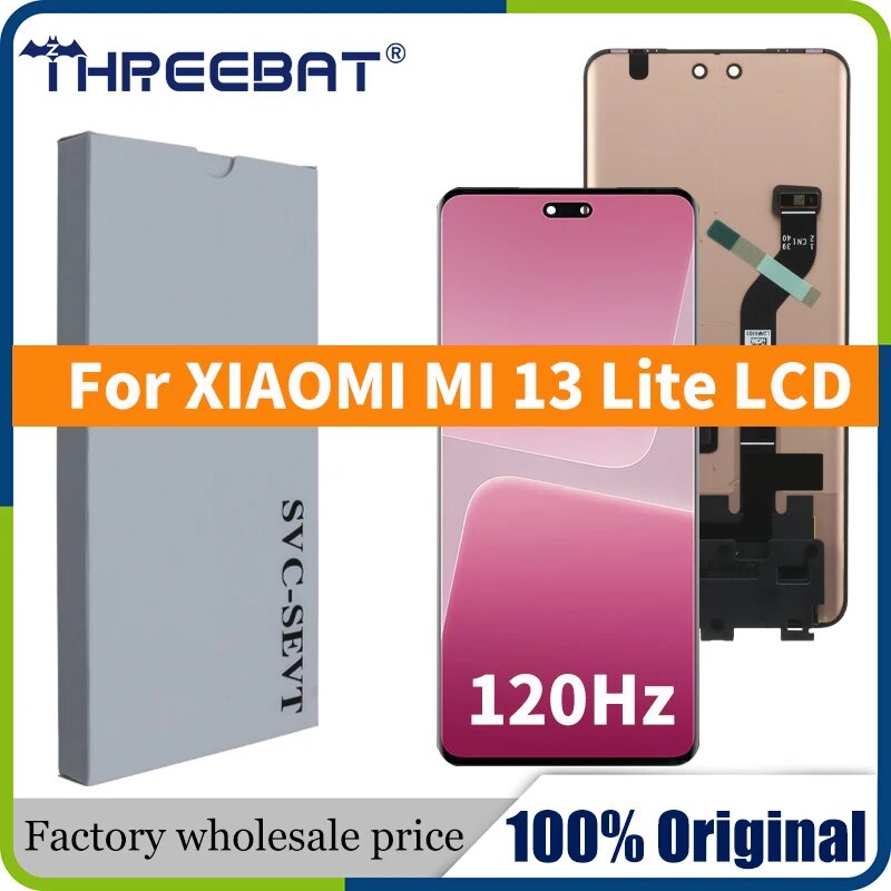 ЖК-дисплей Xiaomi Mi 13 Lite Black No Frame 6.55"