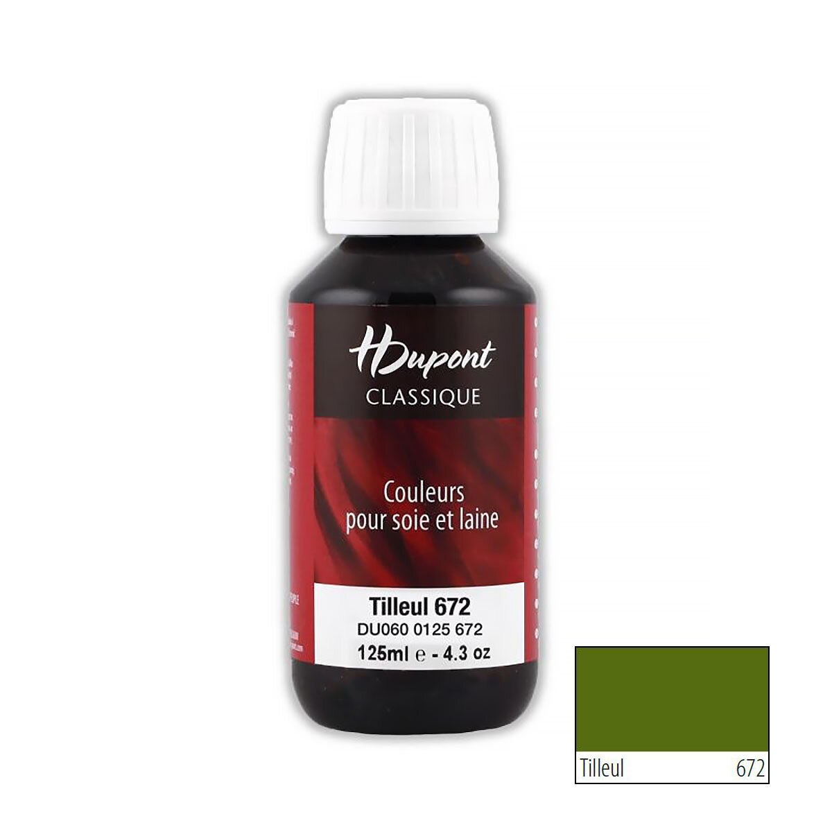 Краска для шелка H Dupont Classiс, 125мл, DU0600125 (672 лаймовый)