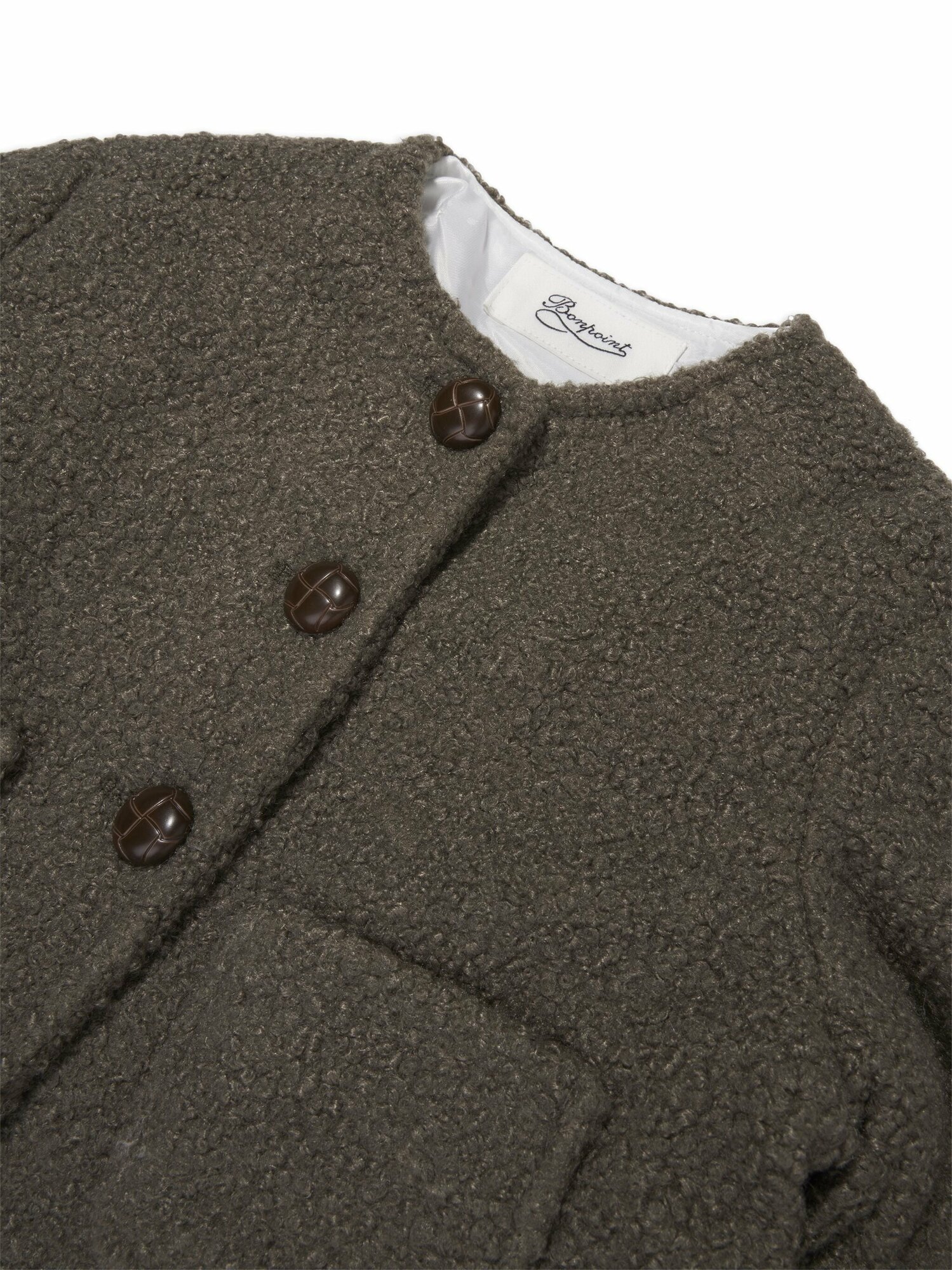 Куртка Bonpoint Tabitha textured wool jacket, размер 14 лет, разноцветный — фото 1