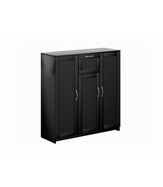 Тумба сириус трехдверная с одним ящиком, ДСП, цвет Дуб Венге 2.02.03.320.5