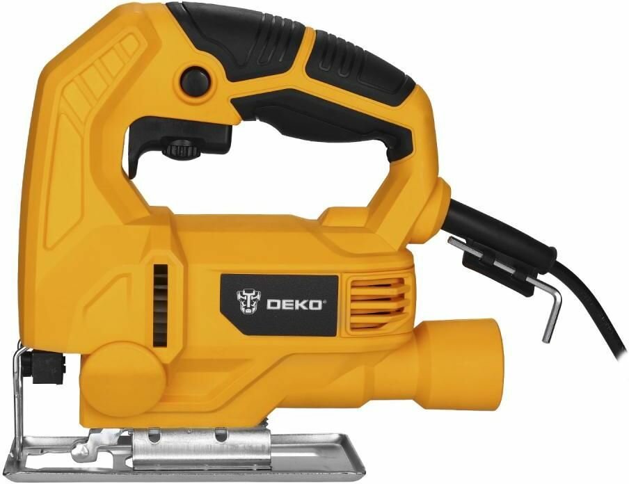 Лобзик Deko DKJS650 650Вт 3000ходов/мин (элект. сеть) (кейс в комплекте)