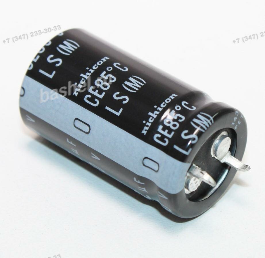 ECAP 82 мкФ / 450В LS 85°C (3000ч.), Конденсатор электролитический, NICHICON