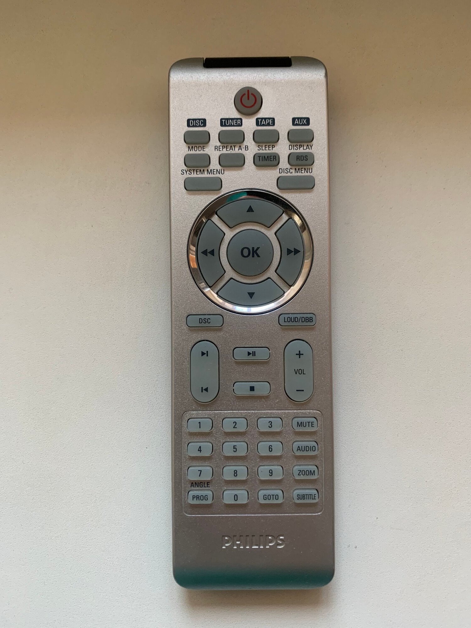 Пульт д/у Philips mcd296, оригинальный, для устройств Philips