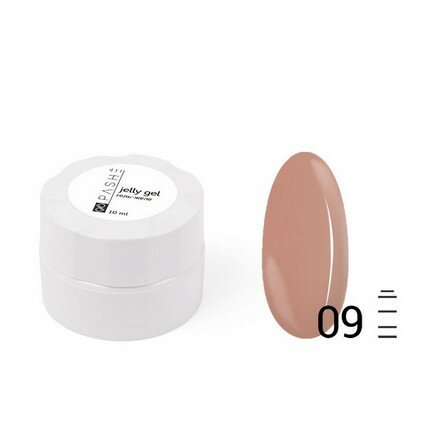 Pashe гель-желе насыщенно-ванильный №09 10мл