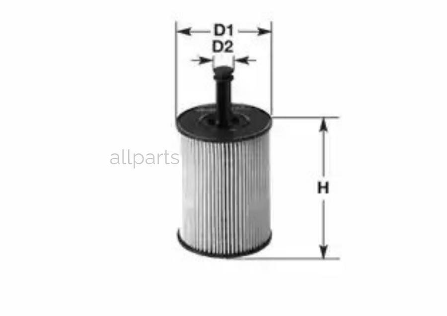 CLEAN FILTERS ML071 CLEAN фильтр масляный ML 071 (=HU 612 x)
