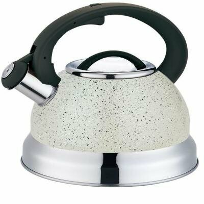 Чайник 2,5 л катунь KT-133C, индукция, белый мрамор