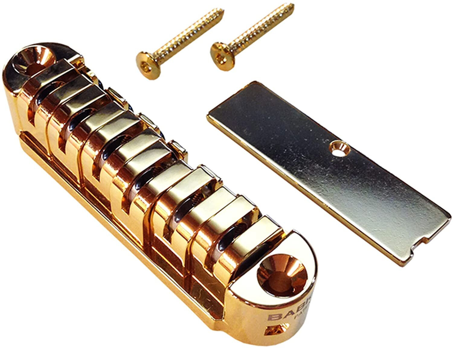 Бридж Babicz FCHOTOMFGD Tune-O-Matic Bridge Original Series, прямой профиль, золото
