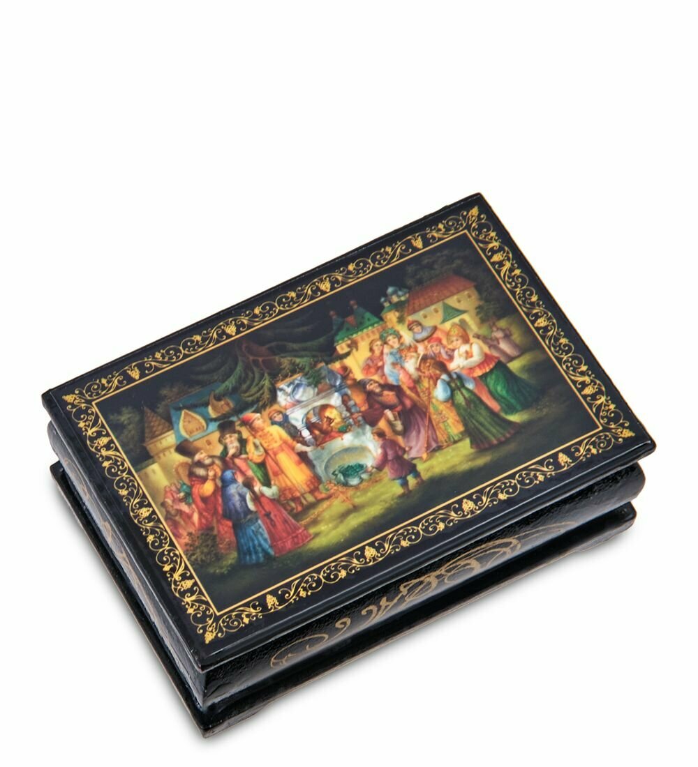 Шкатулка в технике декупаж (6х9х4)