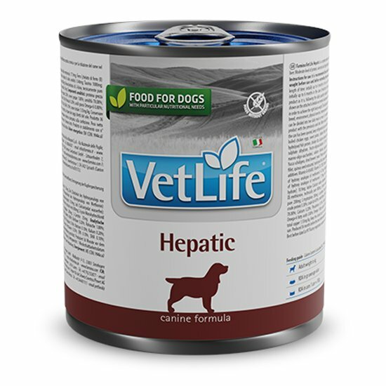 Корм влажный Farmina Vet Life Dog Hepatic для собак при заболевании печени, 300 г