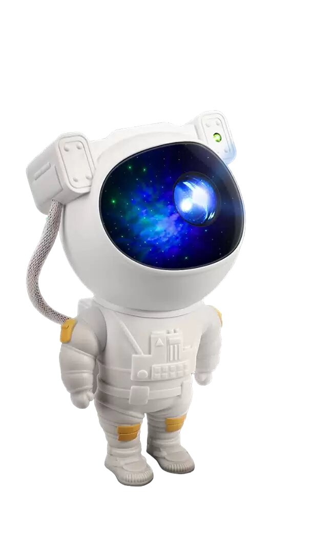 Ночник проектор звездного неба Астронавт (Космонавт) детский светильник Vearto