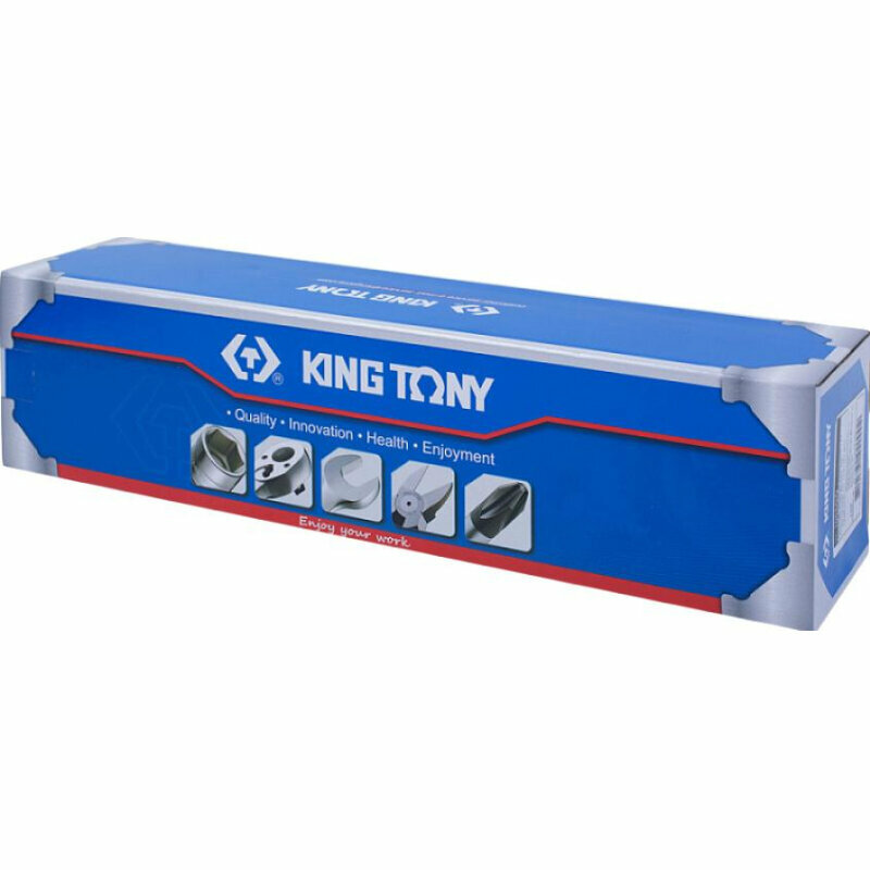 Набор напильников 200 мм, двухкомпонентные рукоятки, 5 предметов KING TONY, 1763351