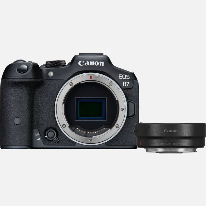 Фотоаппарат CANON EOS R7 BODY + MOUNT ADAPTER EF-EOS R