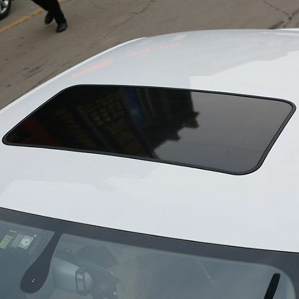 Наклейка на крышу автомобиля — имитация люка 79x38 см, яркая поверхность, закруглённые края, простая установка