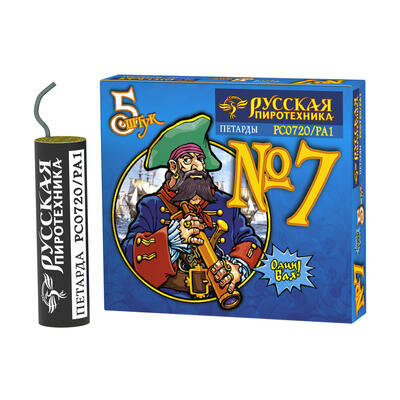 Петарды Русская пиротехника Петарда фитильная №7