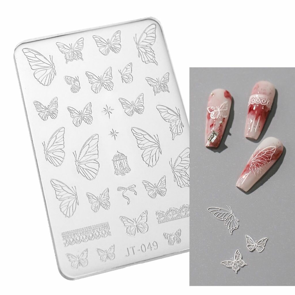 Кристаллическая Форма Для Нейл-арта с Резьбой из Эпоксидной смолы-JT049