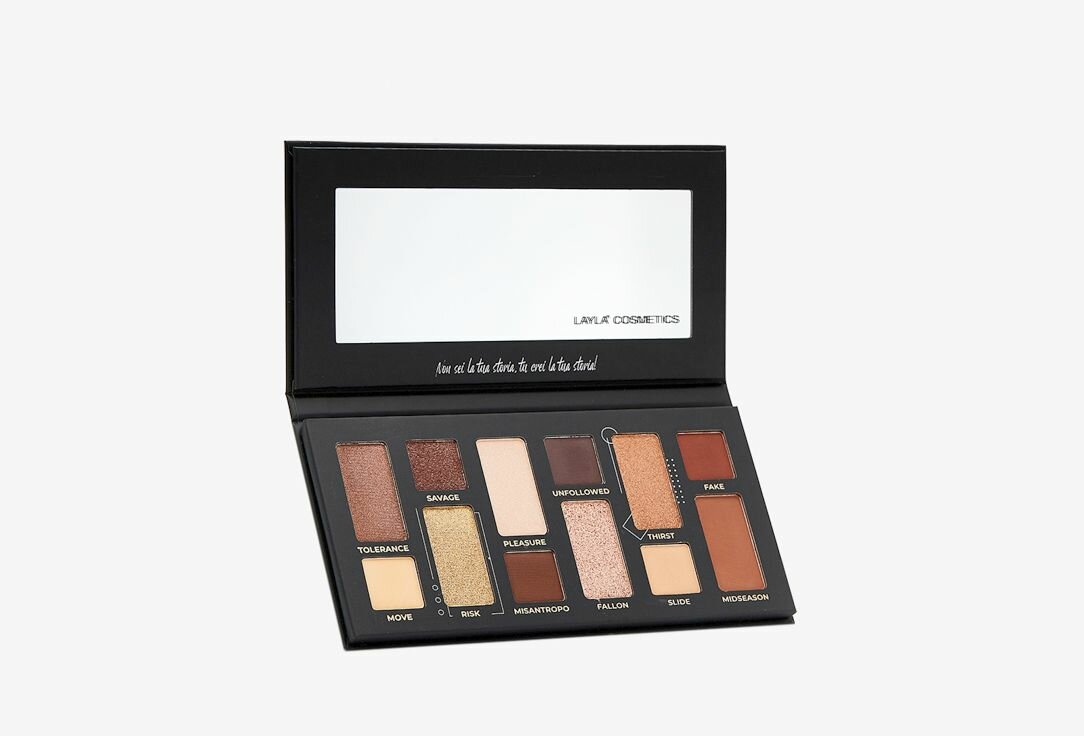 Палитра для век LAYLA COSMETICS REDEMPTION 16.2 г WARM
