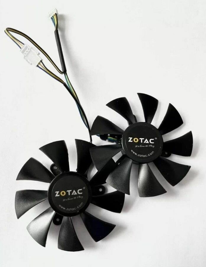 Кулеры вентиляторы для видеокарт Zotac GTX1070 ZT-P10700G SPA 85mm