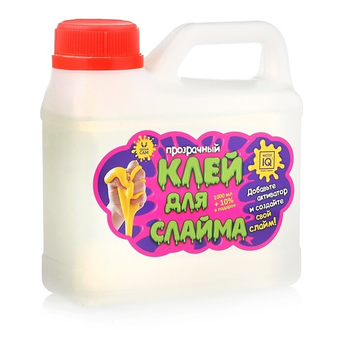Клей для слайма Master IQ2 1000 мл, в бутылке (2000)