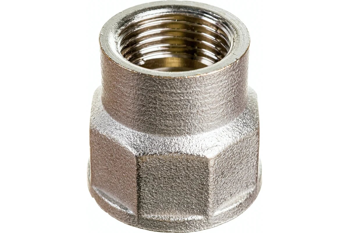 RTP Муфта переходная G 1/2х3/8 резьбовая трубопроводная соединительная 34902