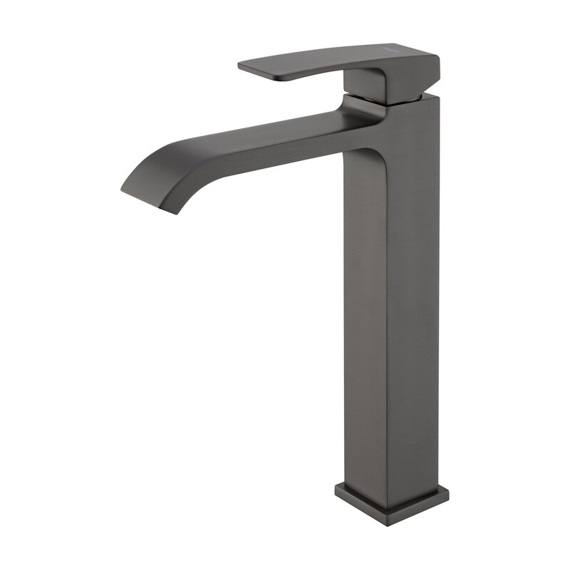 Смеситель для раковины высокий Raglo R02.15.09, графит