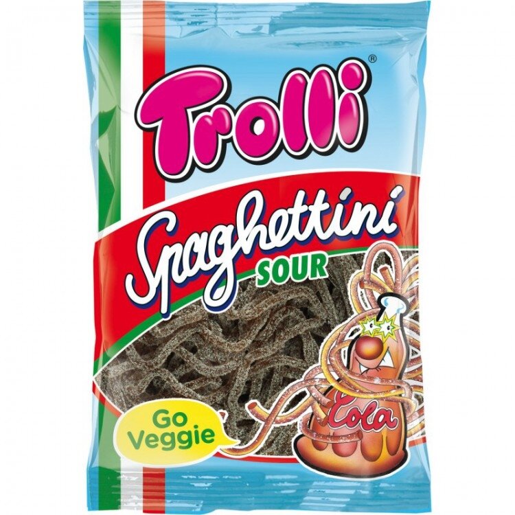 Trolli Spaghettini Cola мармелад жев Спагеттини кола 100 гр
