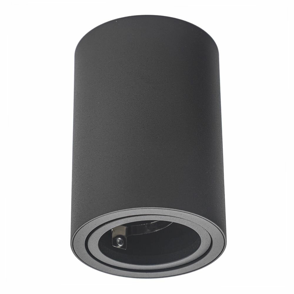 Светильник накладной Мила GU10 70х100 черный