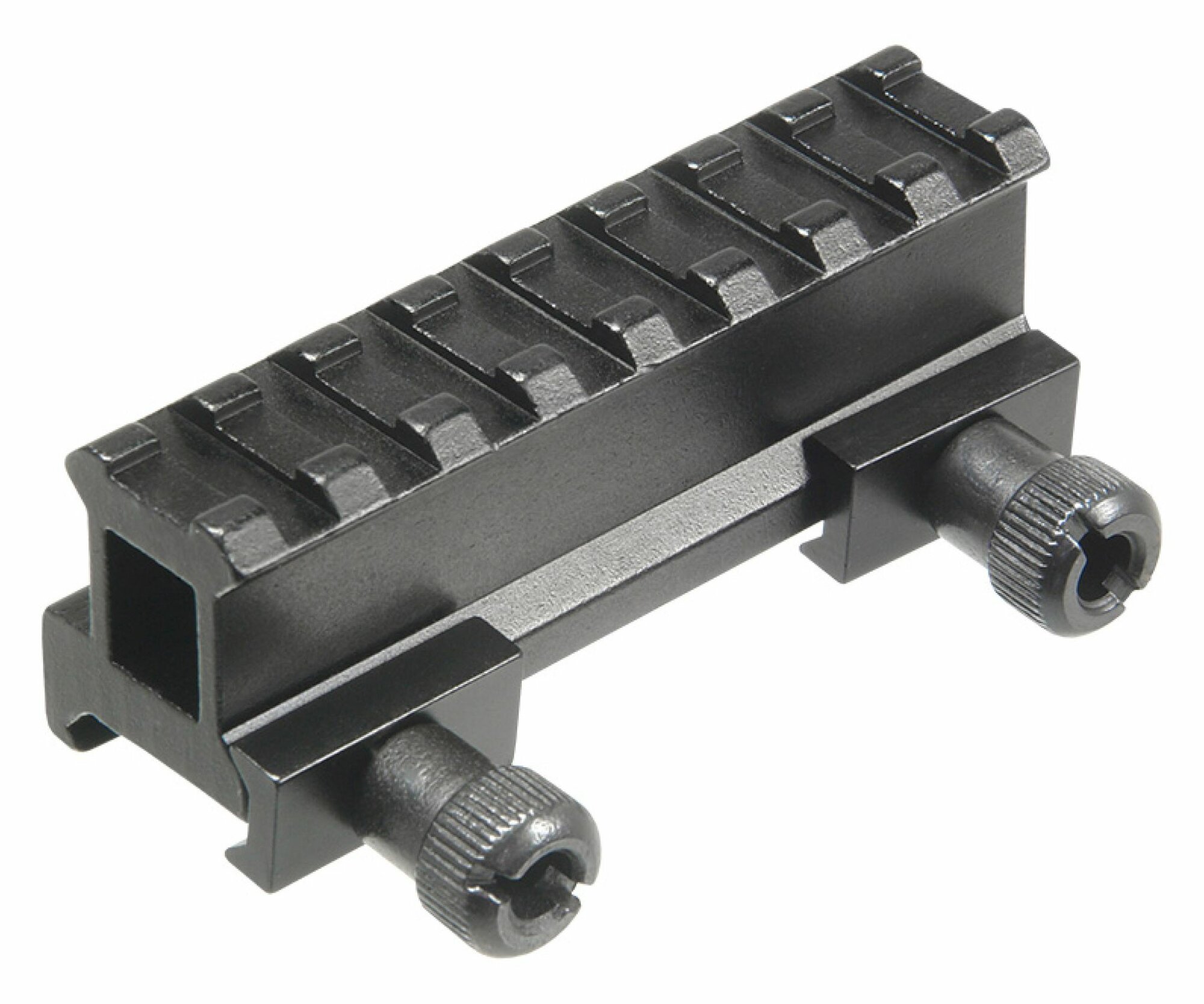 Планка повышающая для прицела Veber 015, Weaver, 85х46х31 мм, черный